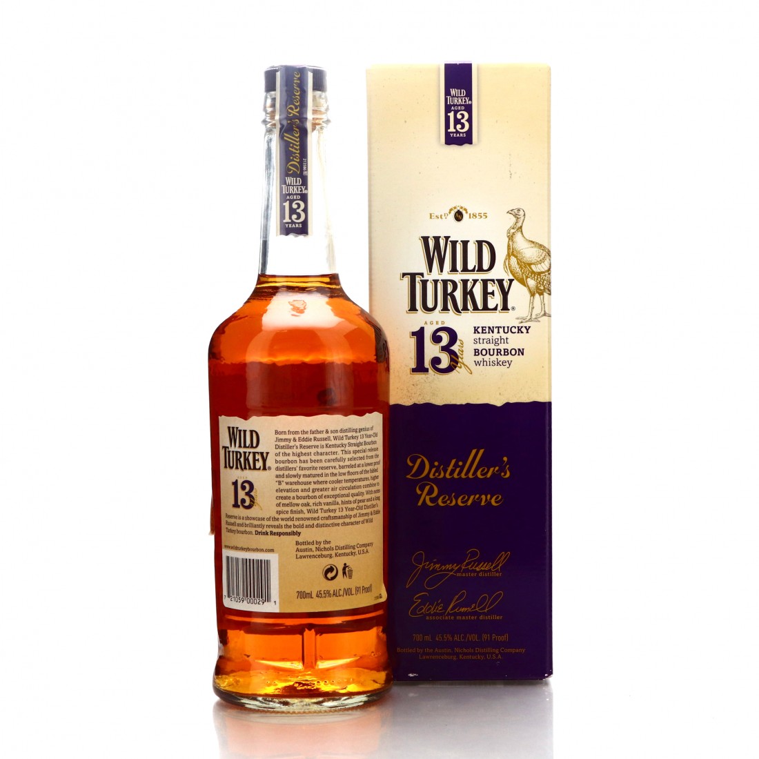Wild Turkey 13 Year Old Distiller's Reserve 70cl | Whisky Auctioneer