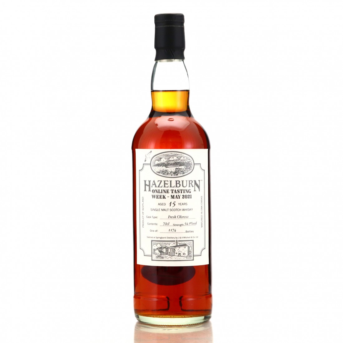 Hazelburn 15 Year Old Fresh Oloroso Casks / Online Tasting Week 2021 ...