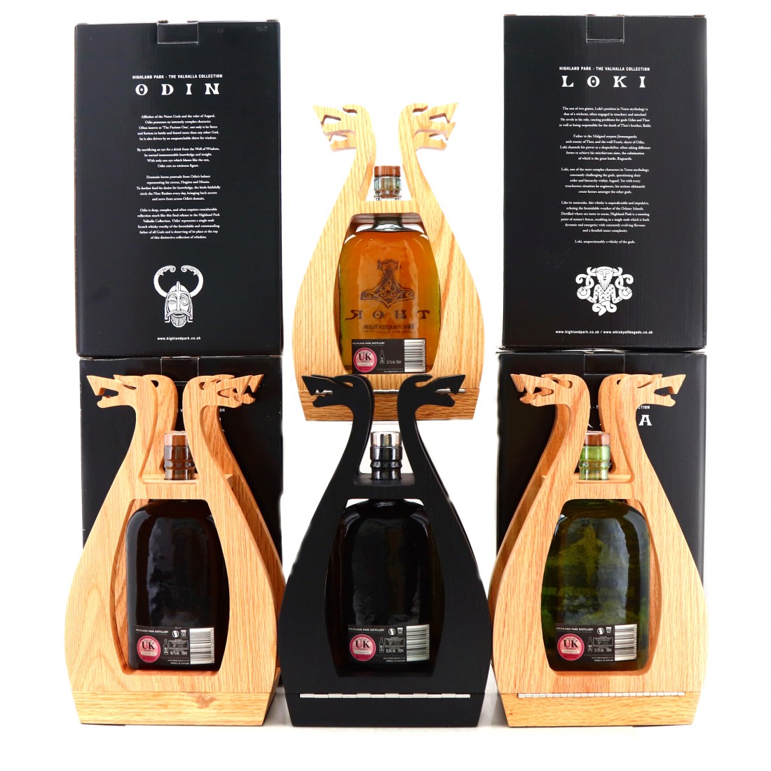 Highland Park Valhalla Collection 4 x 70cl | Whisky Auctioneer