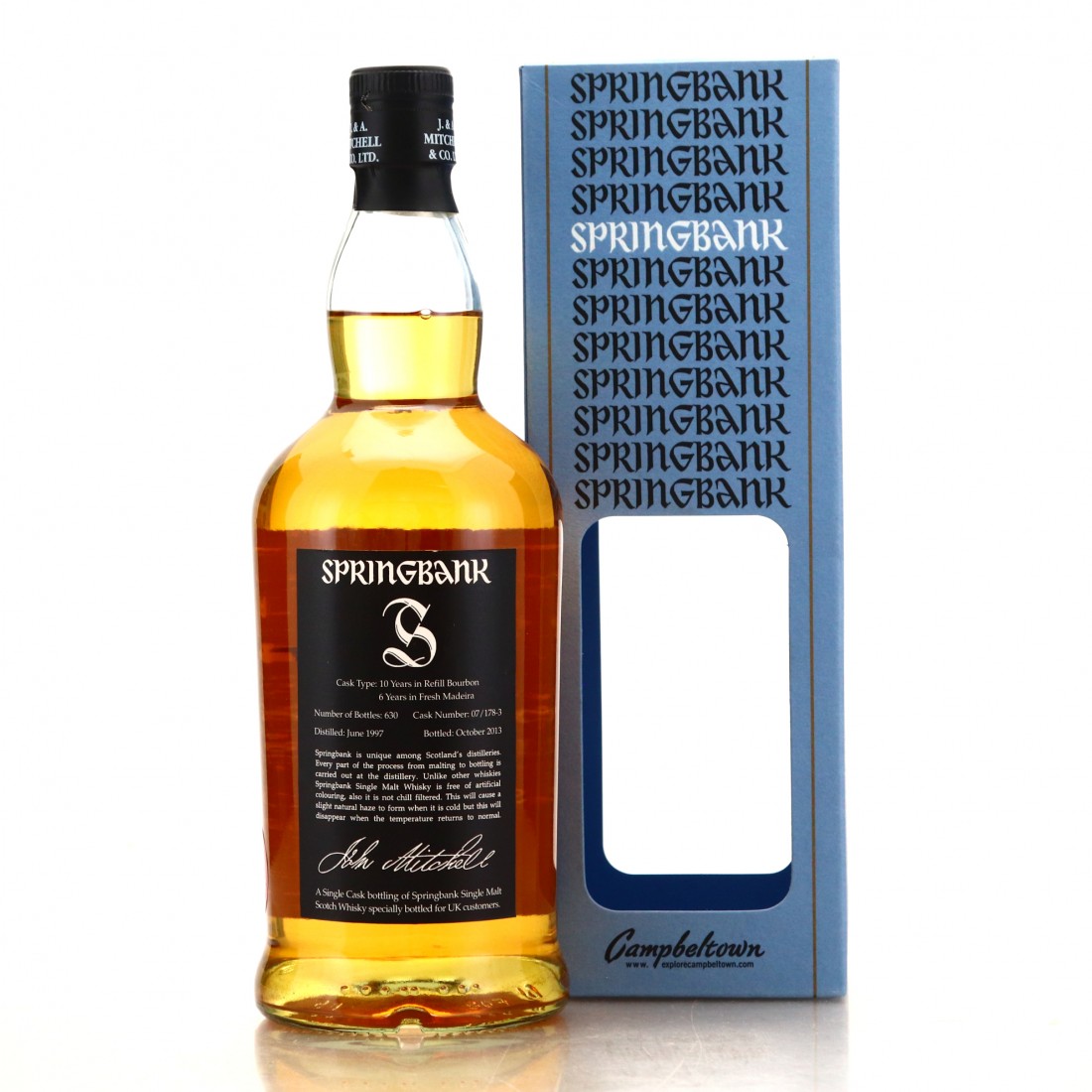 Springbank 1997 Madeira Wood 16 Year Old | Whisky Auctioneer