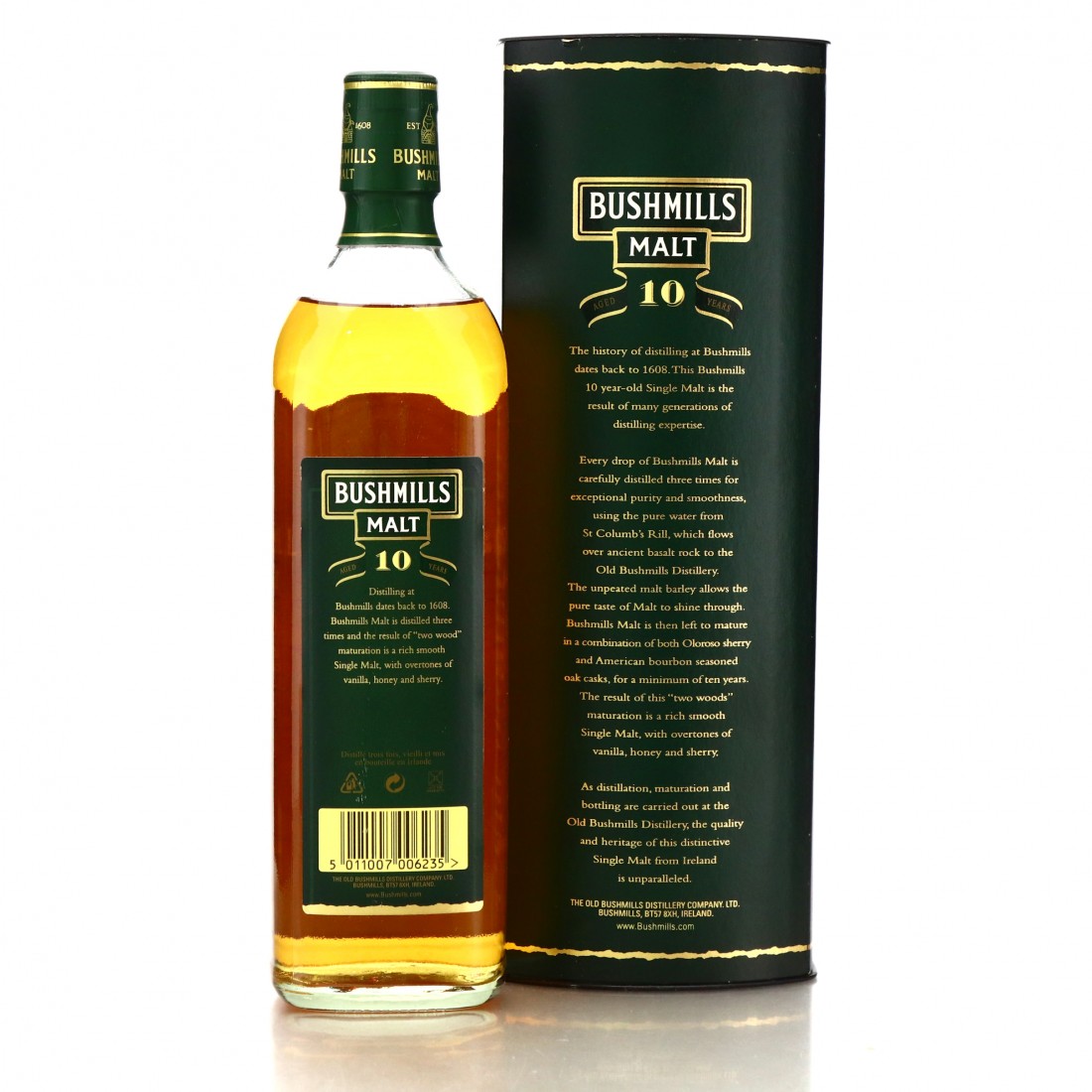 Bushmills 10 Year Old Single Malt | Whisky Auctioneer