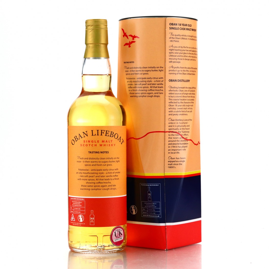 Oban Lifeboat RNLI 18 Year Old | Whisky Auctioneer