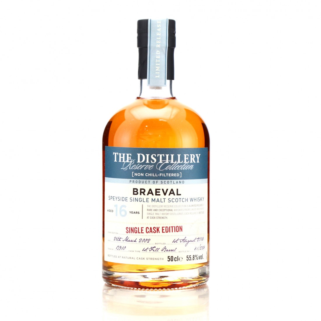 Braeval 2002 Reserve Collection 16 Year Old / Single Cask Edition ...