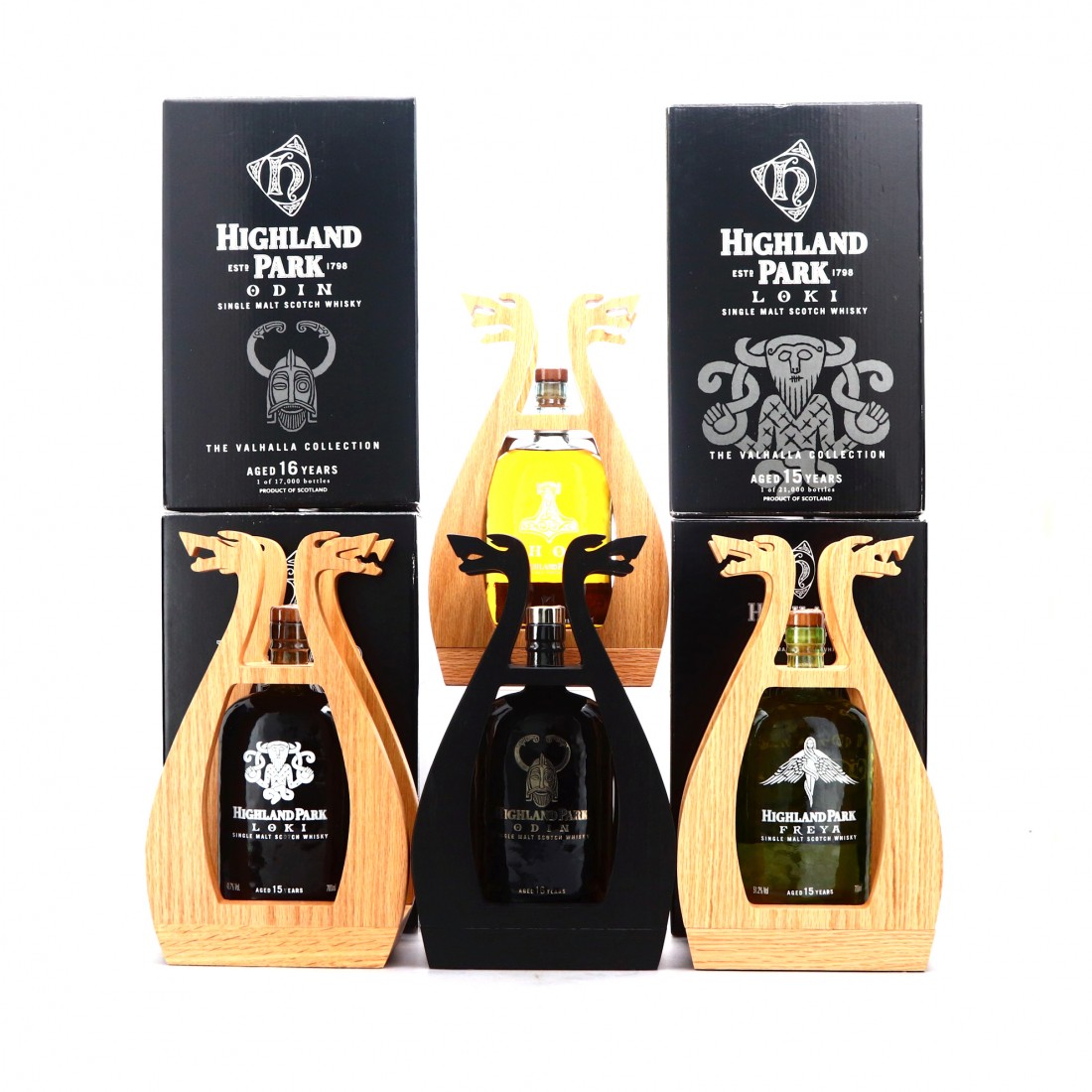 Highland Park Valhalla Collection 4 x 70cl | Whisky Auctioneer