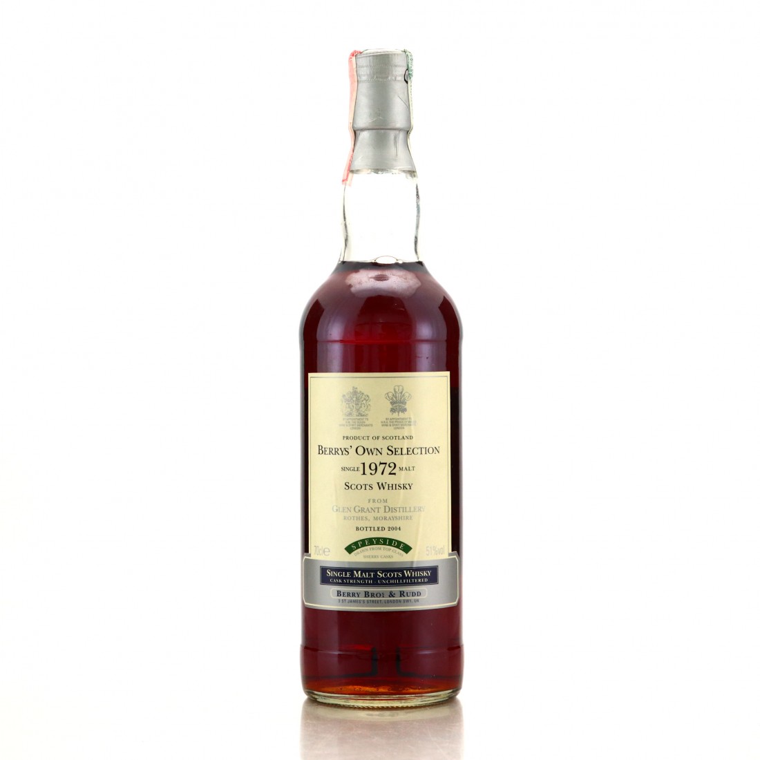Glen Grant 1972 Berry Brothers and Rudd | Whisky Auctioneer