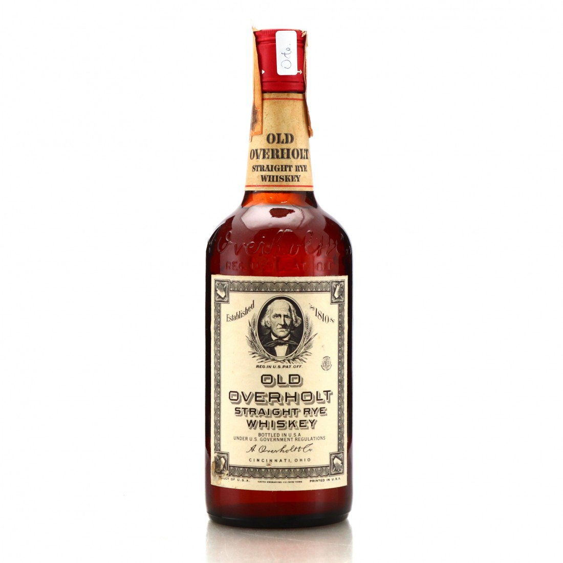 Old Overholt Straight Rye Whiskey 1966 | Whisky Auctioneer