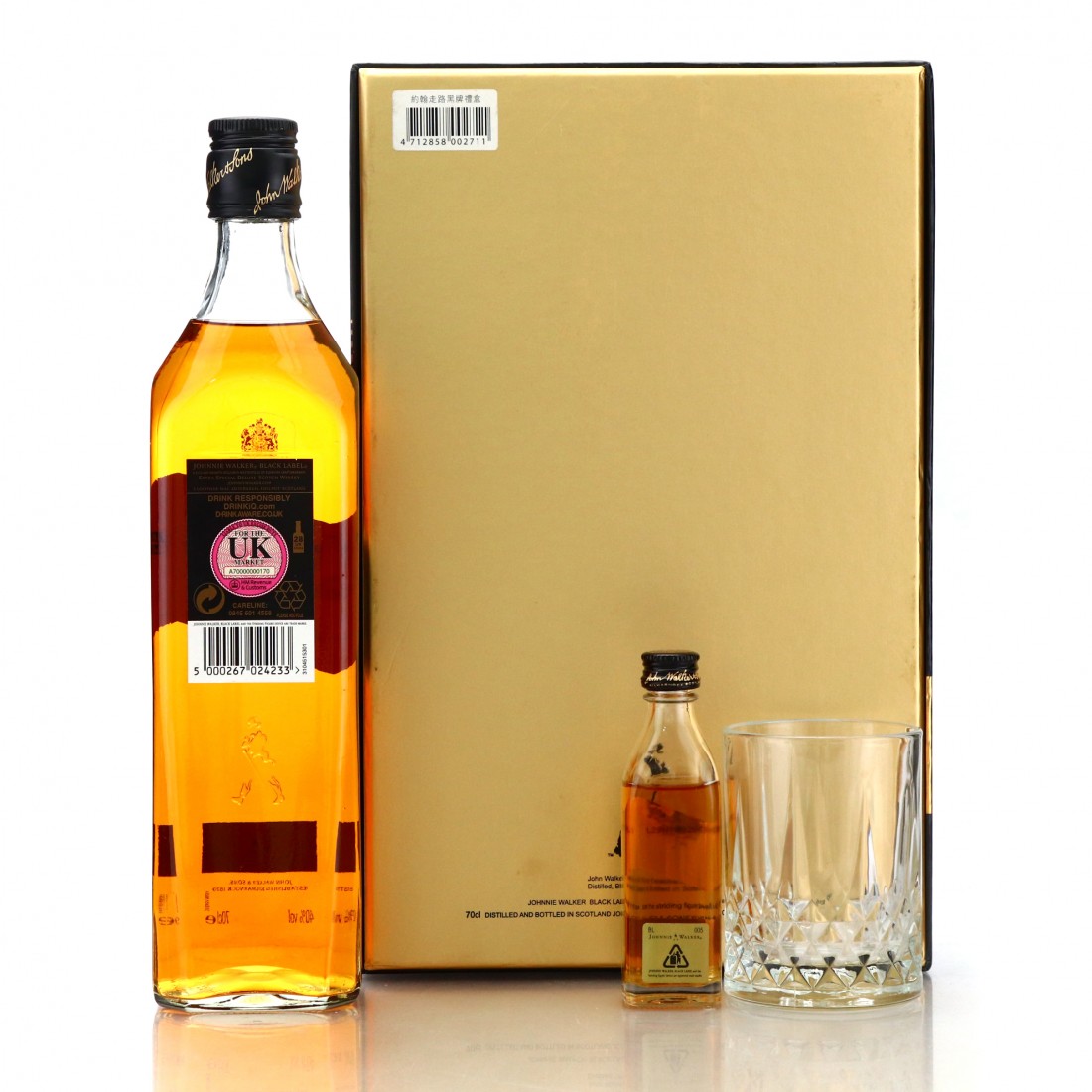 Johnnie Walker Black Label 12 Year Old Gift Pack | Whisky Auctioneer
