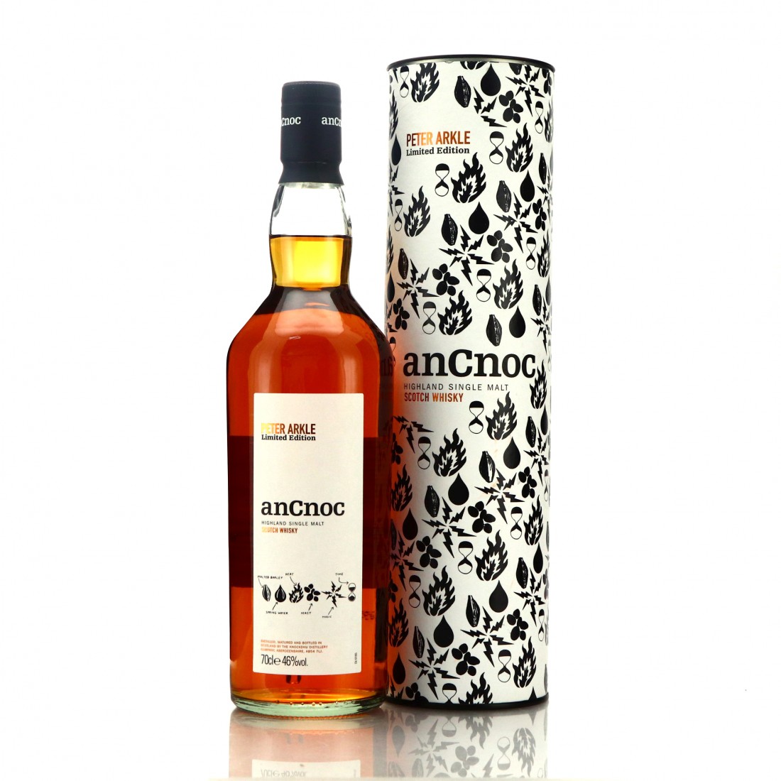 AnCnoc Peter Arkle 1st Edition / Ingredients | Whisky Auctioneer