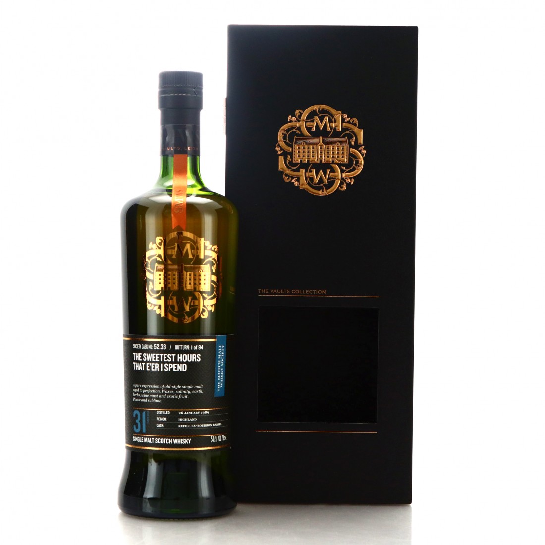 Old Pulteney 1989 SMWS 31 Year Old 52.33 / The Vaults Collection ...