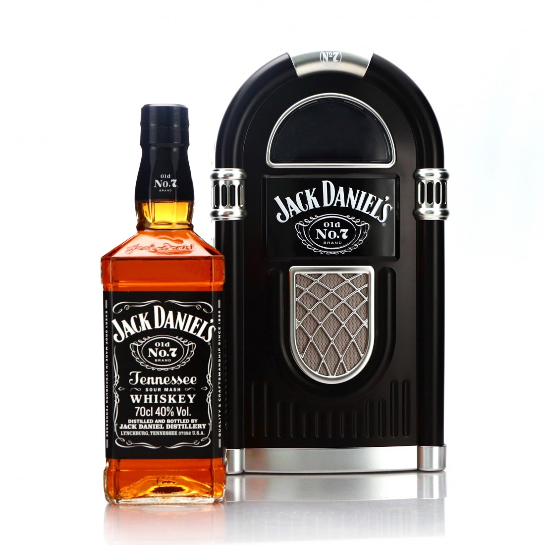 Jack Daniel's Old No.7 80 Proof 70cl Jukebox | Whisky Auctioneer