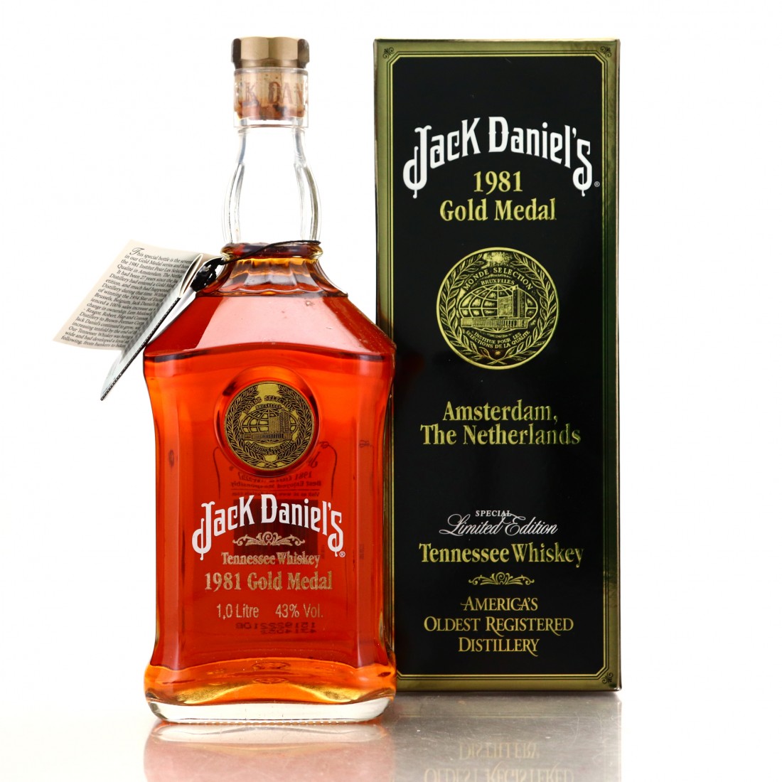 Jack Daniel's '1981' Gold Medal Series 1 Litre 2006 | Whisky Auctioneer