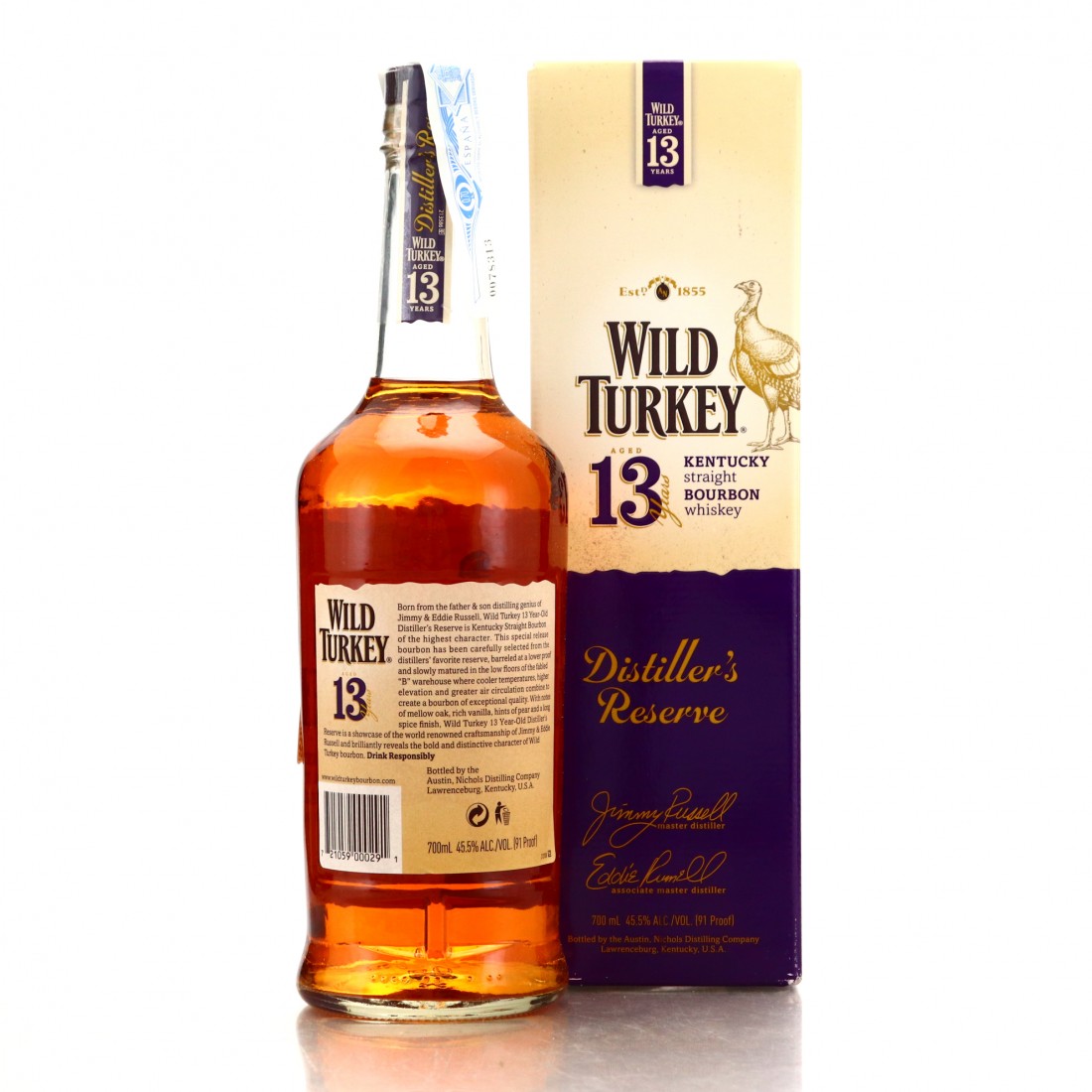 Wild Turkey 13 Year Old Distiller's Reserve 70cl | Whisky Auctioneer