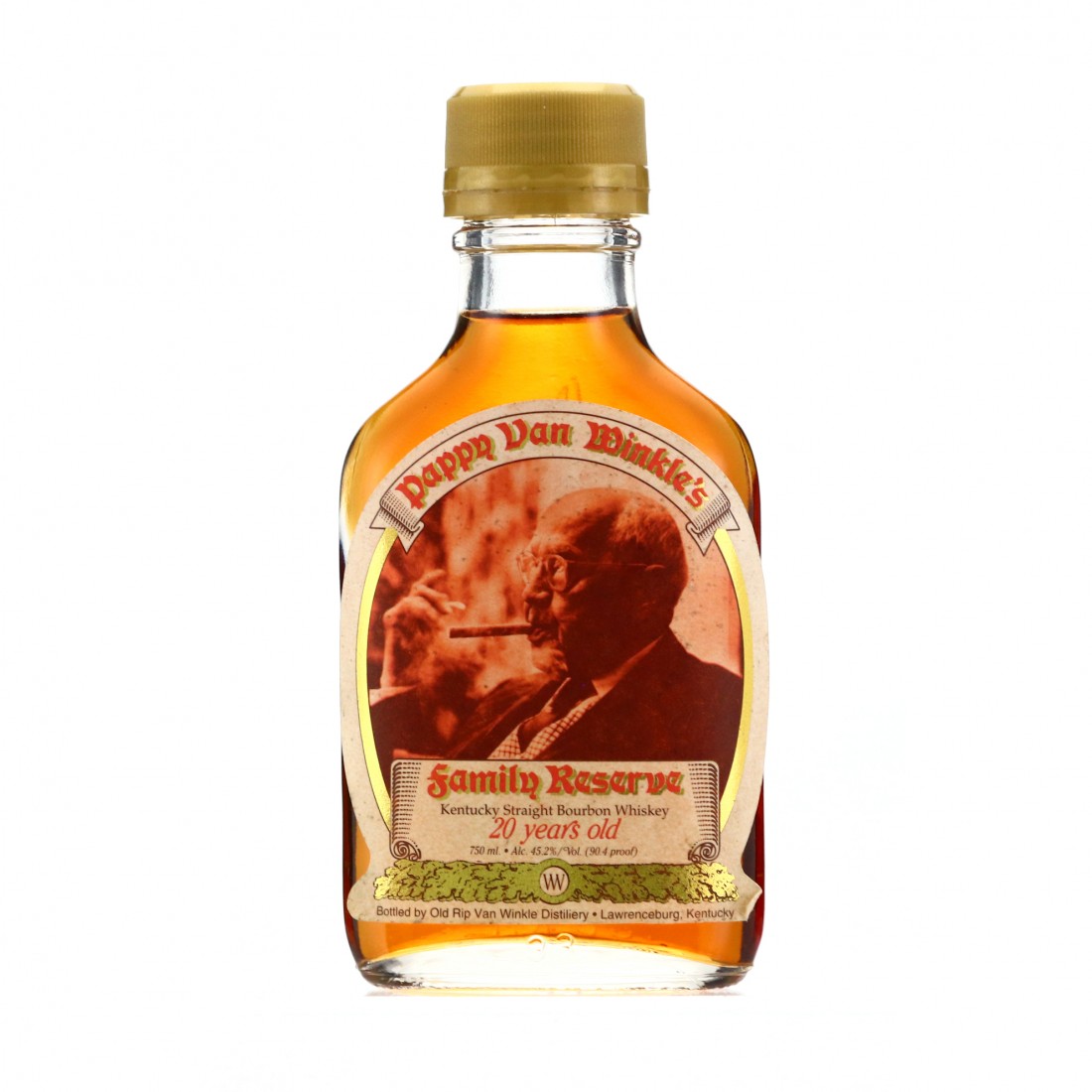 Pappy Van Winkle 20 Year Old Family Reserve 10cl early-2000s / Stitzel ...