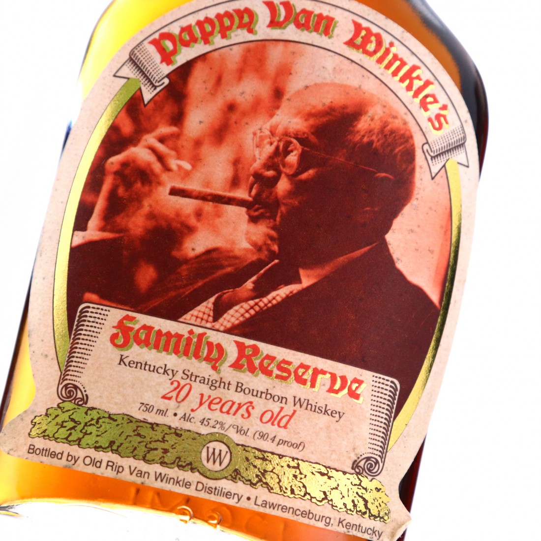 Pappy Van Winkle 20 Year Old Family Reserve 10cl early-2000s / Stitzel ...