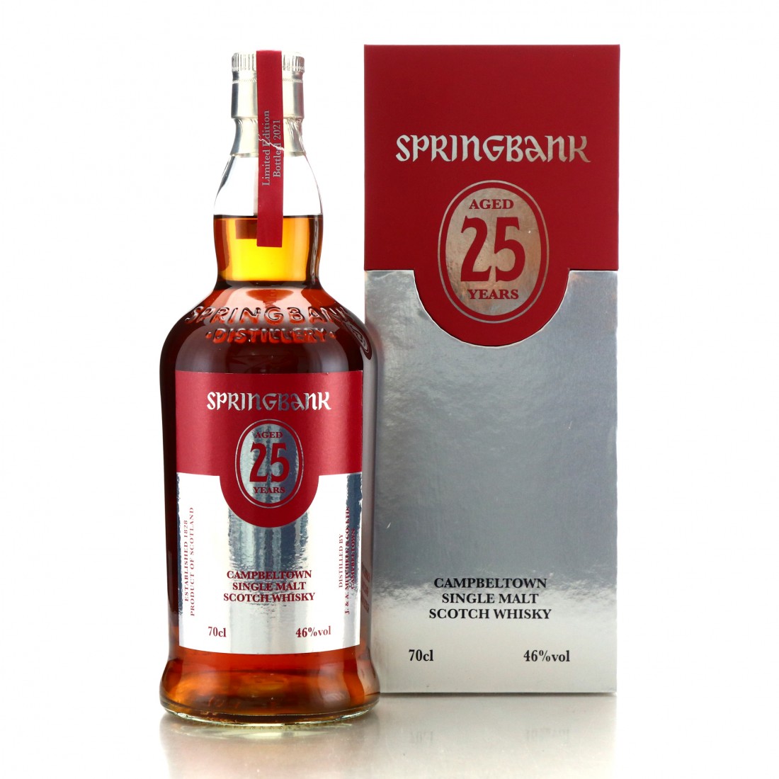 Springbank 25 Year Old 2021 Release | Whisky Auctioneer