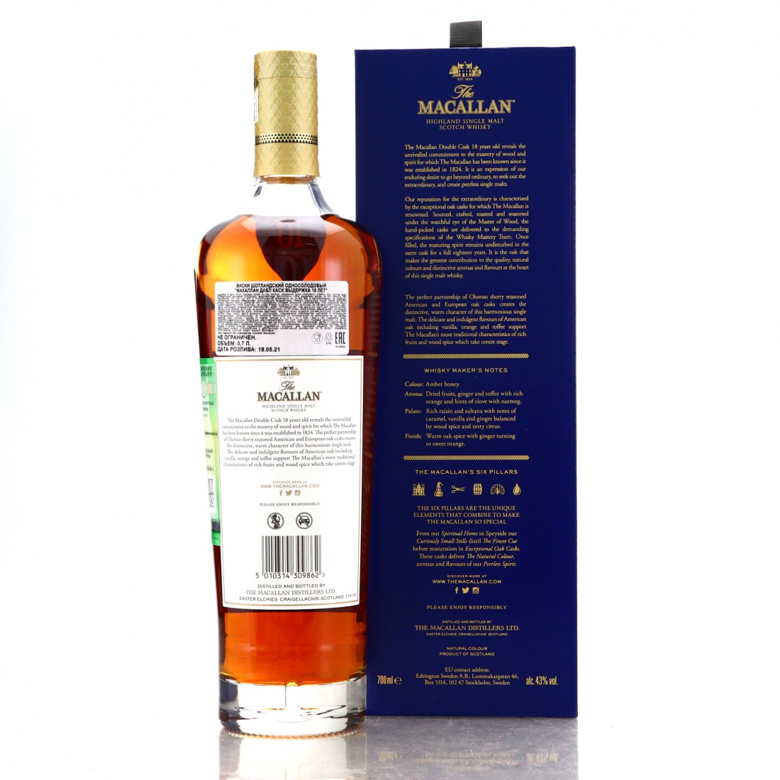 Macallan 18 Year Old Double Cask 2021 Release | Whisky Auctioneer