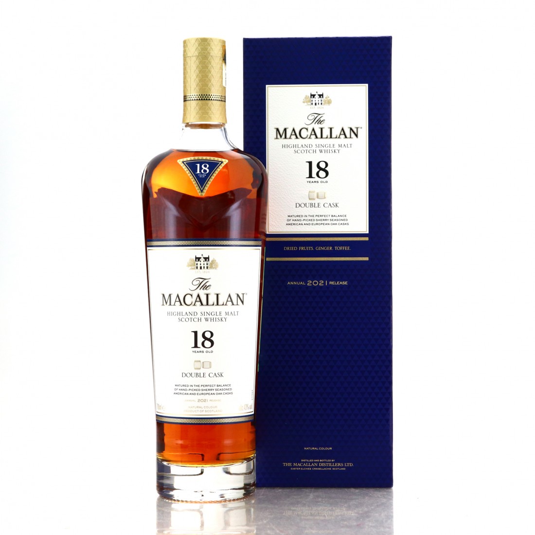 Macallan 18 Year Old Double Cask 2021 Release | Whisky Auctioneer