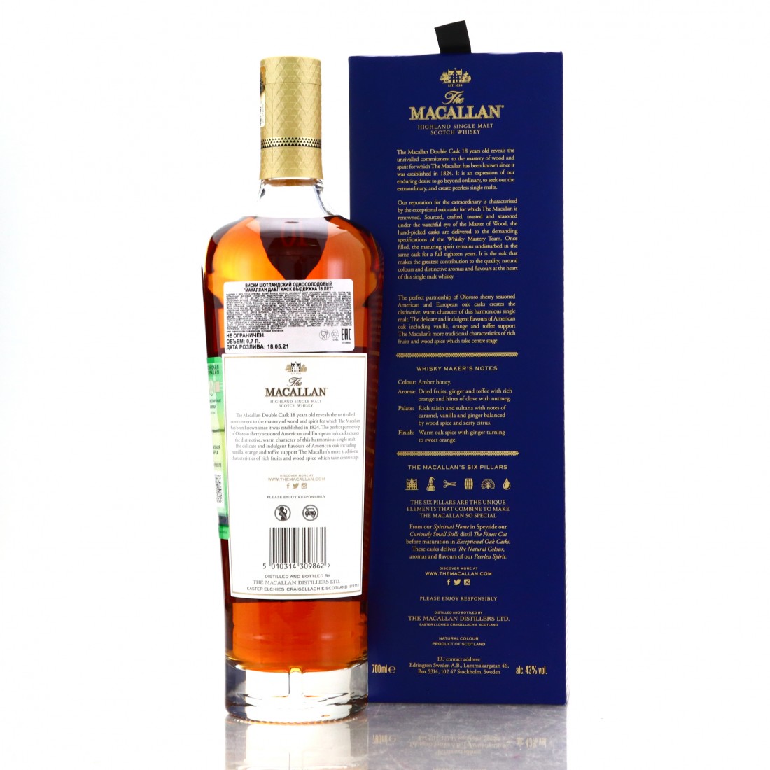 Macallan 18 Year Old Double Cask 2021 Release | Whisky Auctioneer