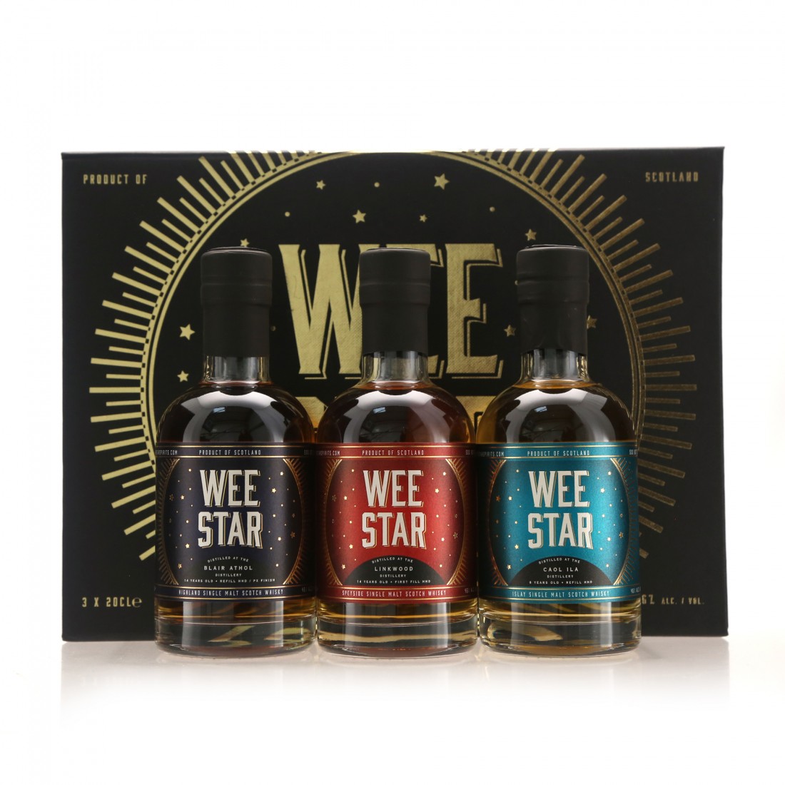 North Star Wee Star Gift Pack 3 x 20cl | Whisky Auctioneer