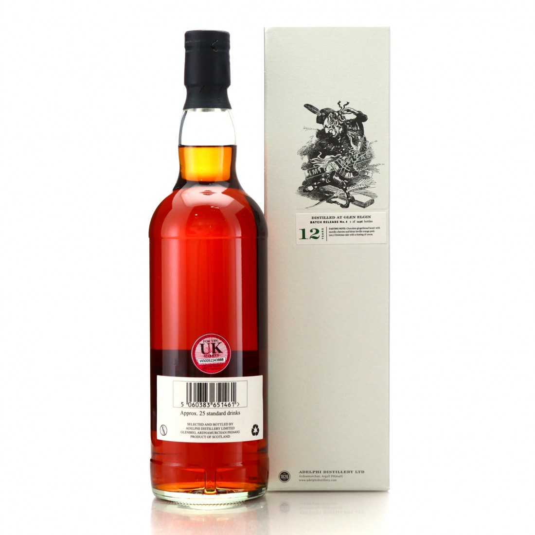 Glen Elgin 12 Year Old Adelphi Laudale Batch #4 | Whisky Auctioneer