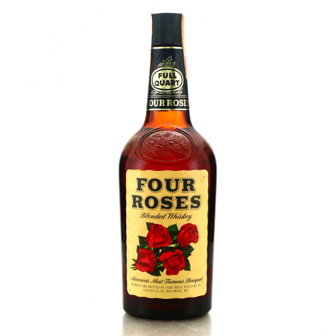 Four Roses Blended Whiskey Quart 1960 | Whisky Auctioneer