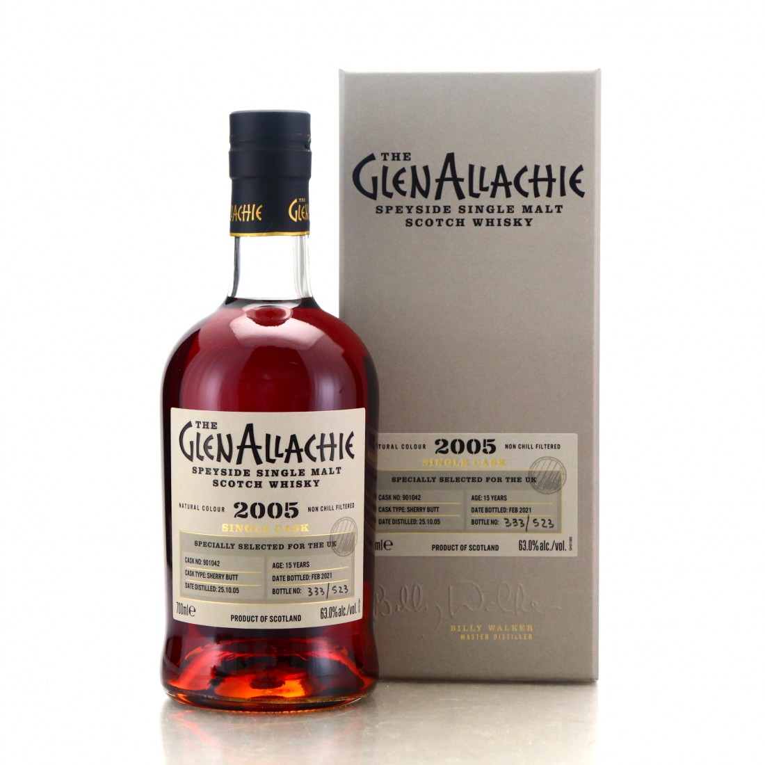 Glenallachie 2005 Single Sherry Cask 15 Year Old #901042 / UK | Whisky ...