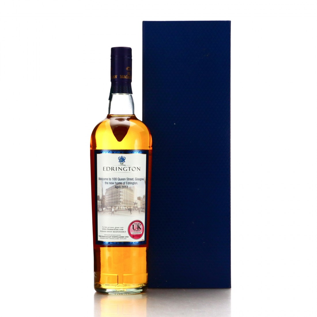 Macallan Welcome to 100 Queen Street / Edrington | Whisky Auctioneer