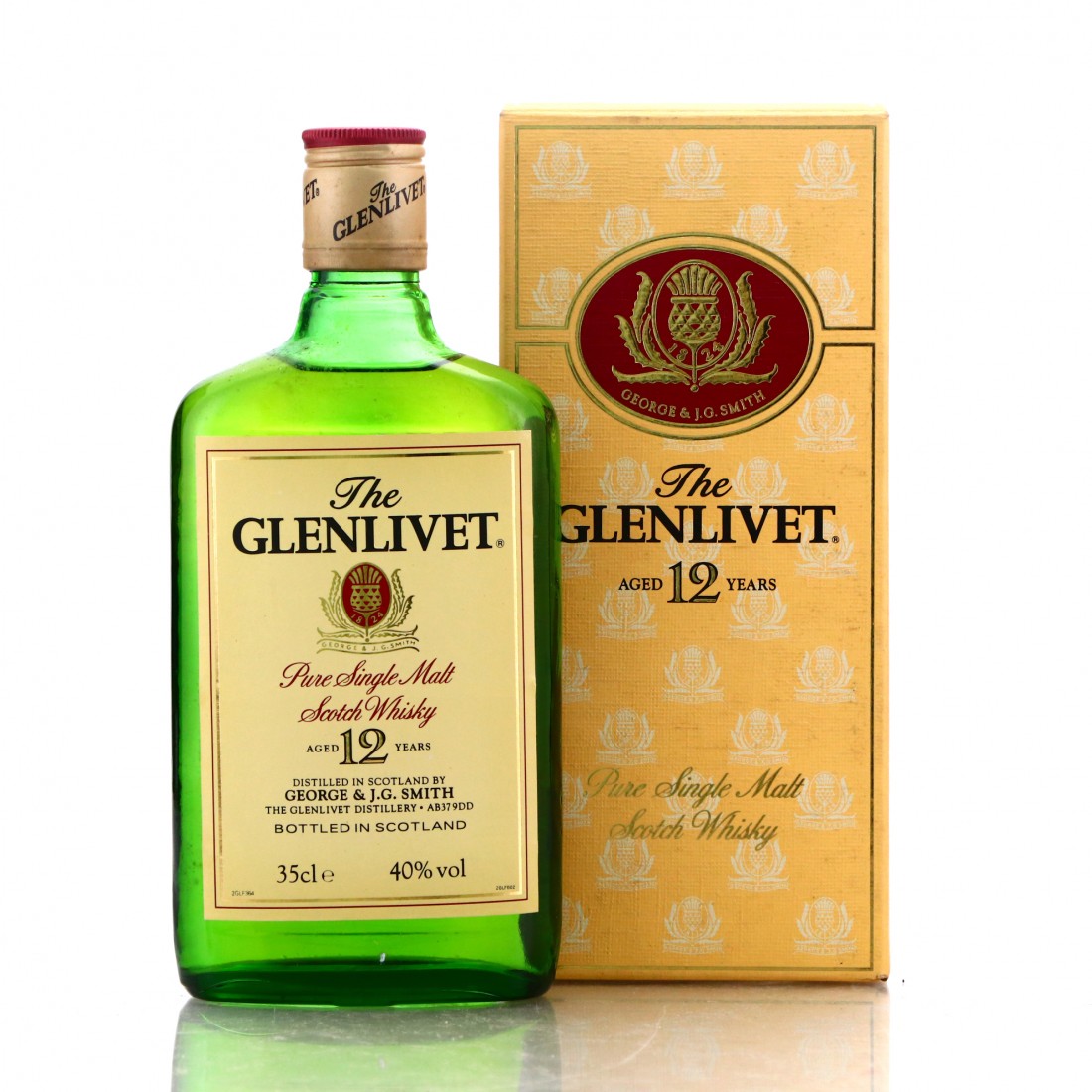 Glenlivet 12 Year Old 35cl 1990s | Whisky Auctioneer