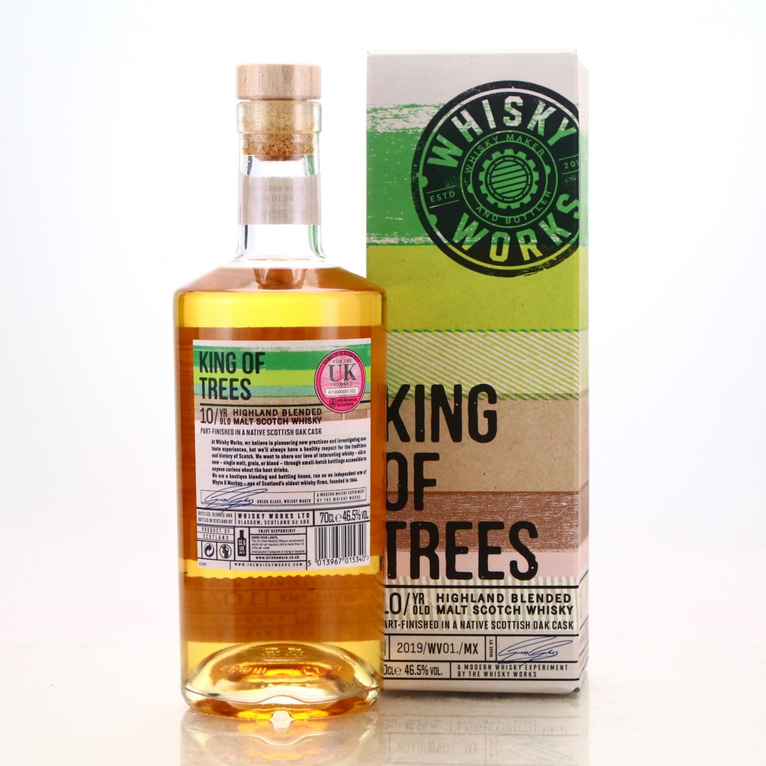 King of Trees 10 Year Old Blended Malt | Whisky Auctioneer