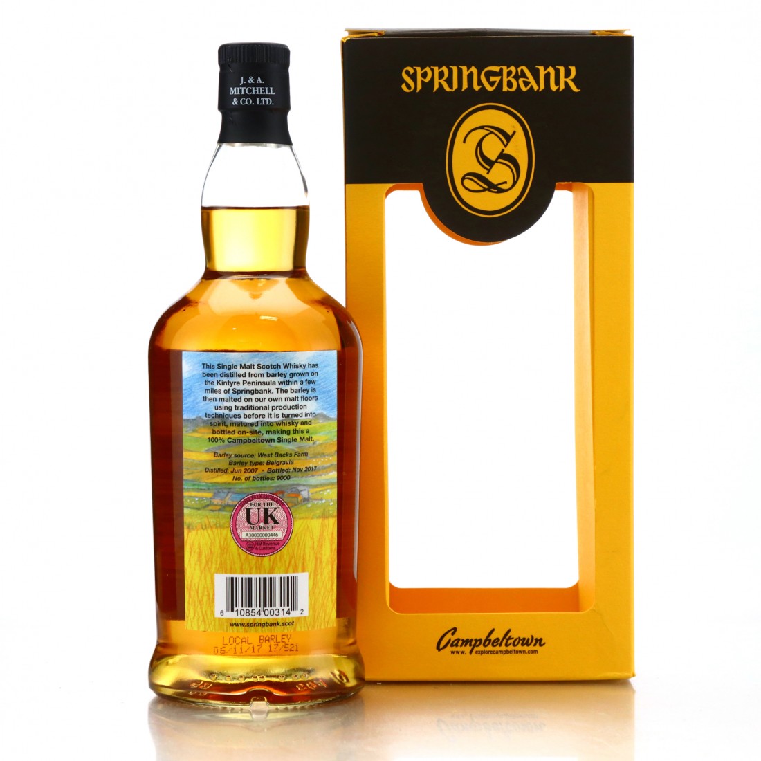 Springbank 2007 Local Barley 10 Year Old | Whisky Auctioneer