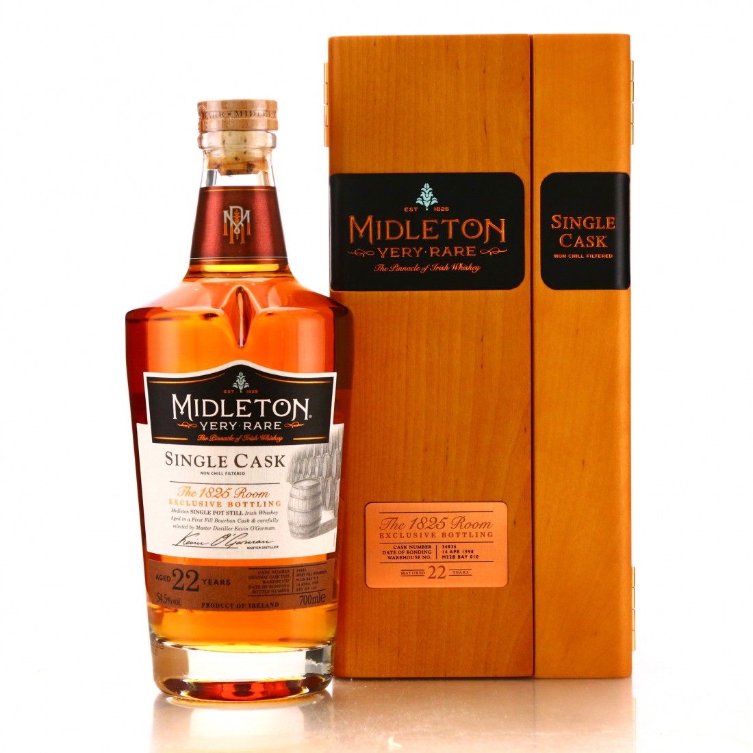 Midleton 1998 Single Bourbon Cask 22 Year Old / 34836 | Whisky Auctioneer