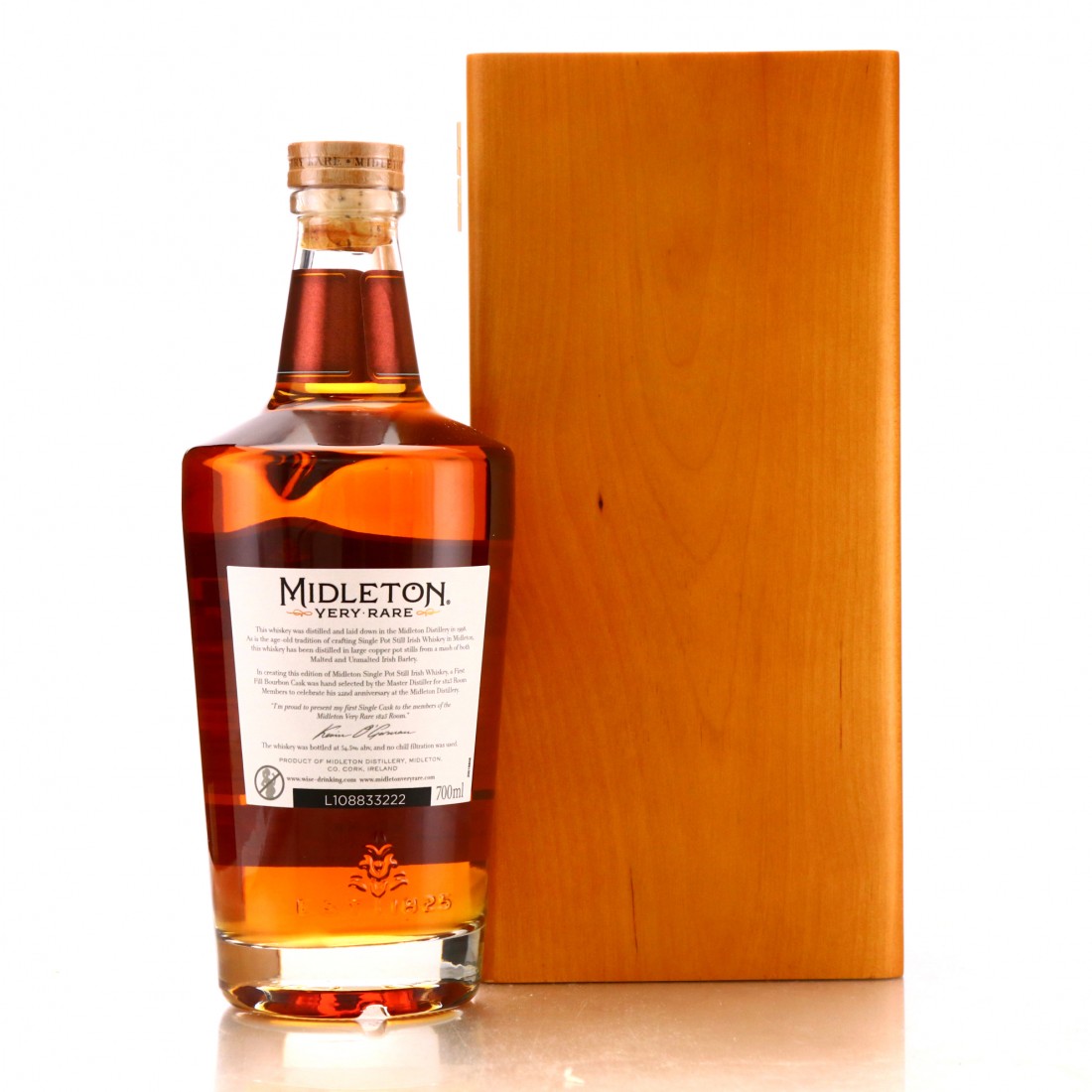 Midleton 1998 Single Bourbon Cask 22 Year Old / 34836 | Whisky Auctioneer