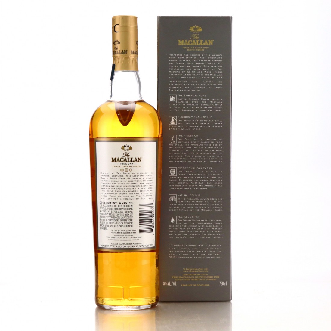 Macallan 10 Year Old Fine Oak 75cl / US Import | Whisky Auctioneer