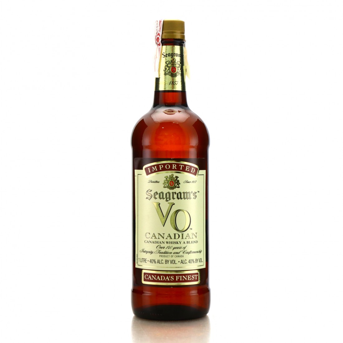 Seagram's VO Canadian Whisky 1 Litre | Whisky Auctioneer
