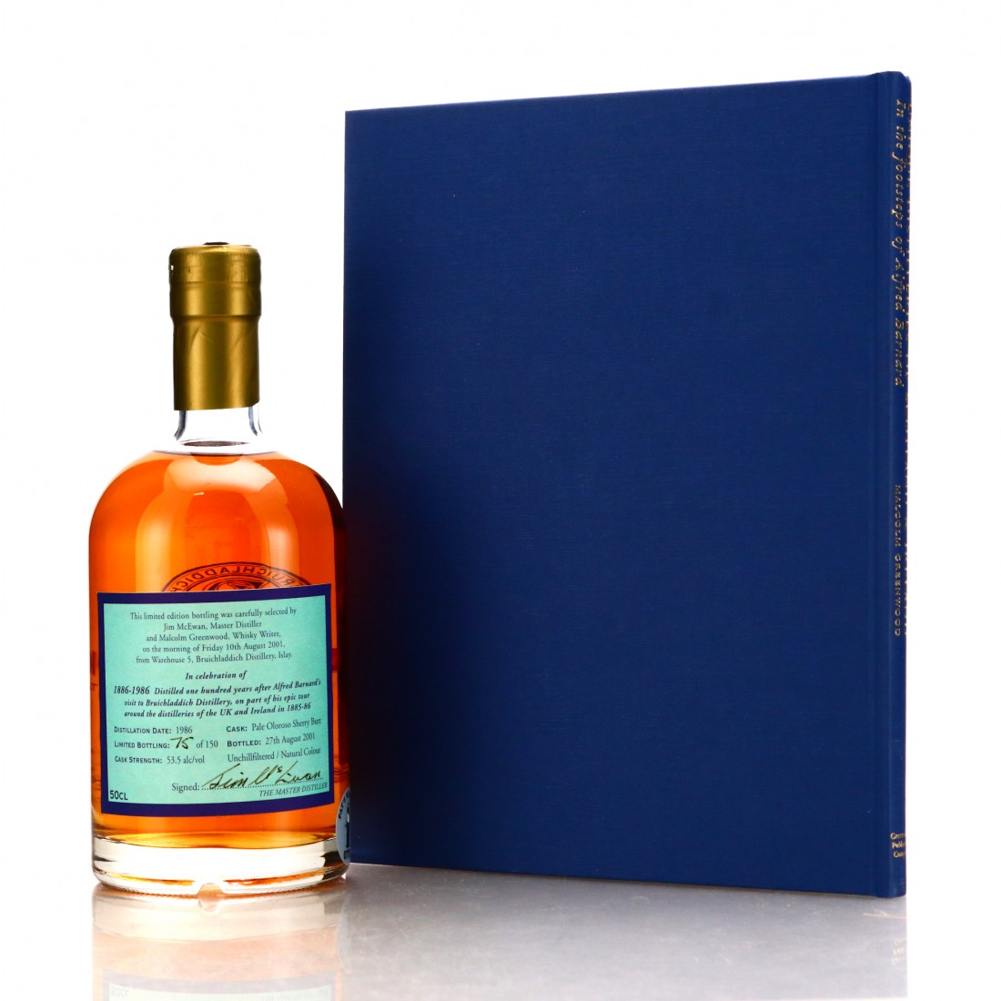 Bruichladdich 1986 Valinch 100th Anniversary of Alfred Barnard's ...