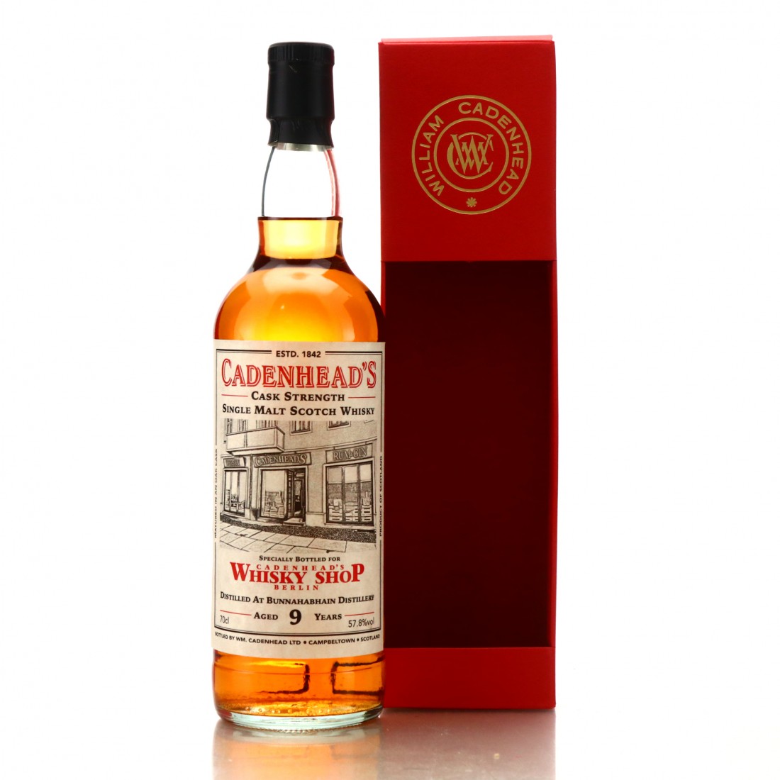 Bunnahabhain 2010 Cadenhead's 9 Year Old / Berlin Shop | Whisky Auctioneer