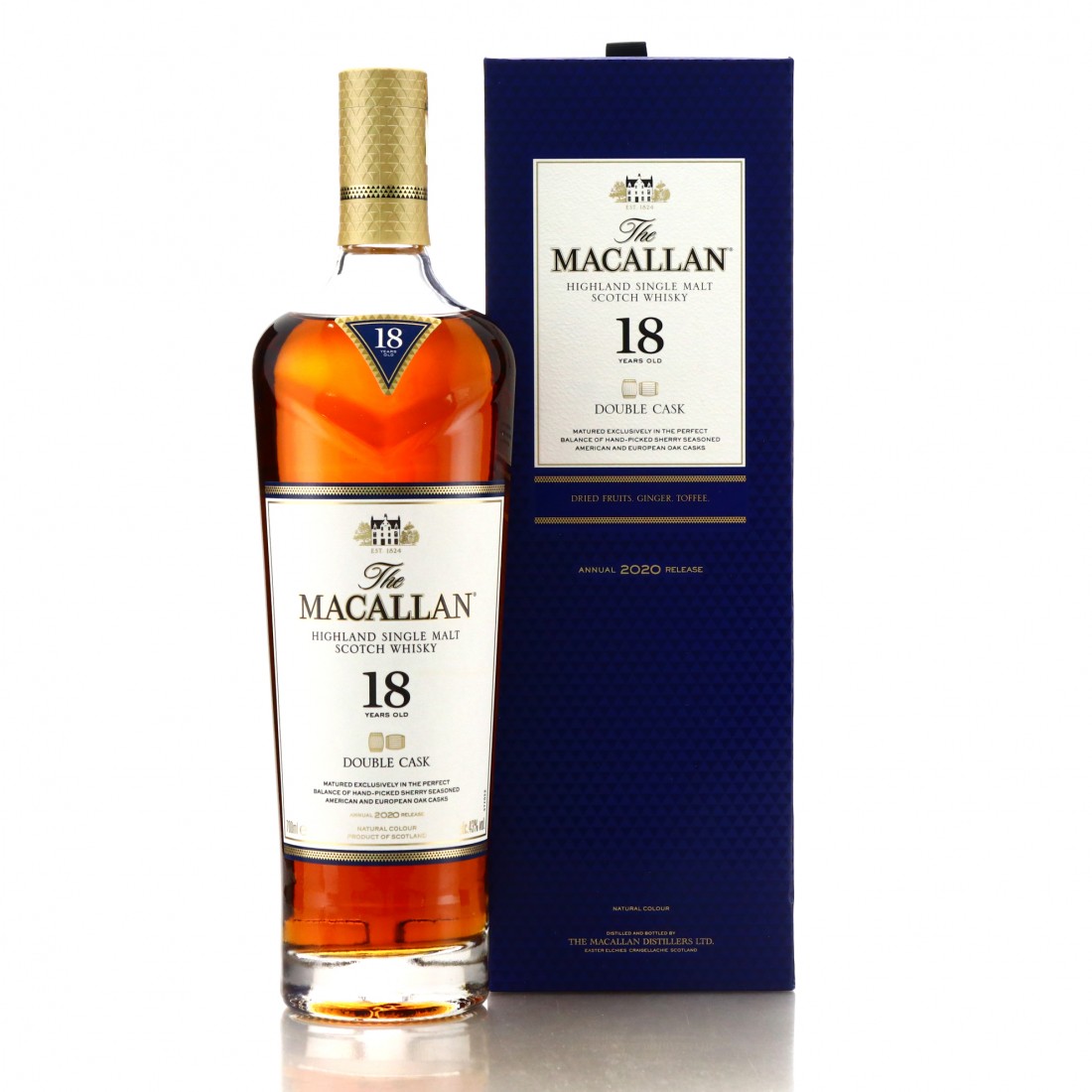 Macallan 18 Year Old Double Cask 2020 Release | Whisky Auctioneer