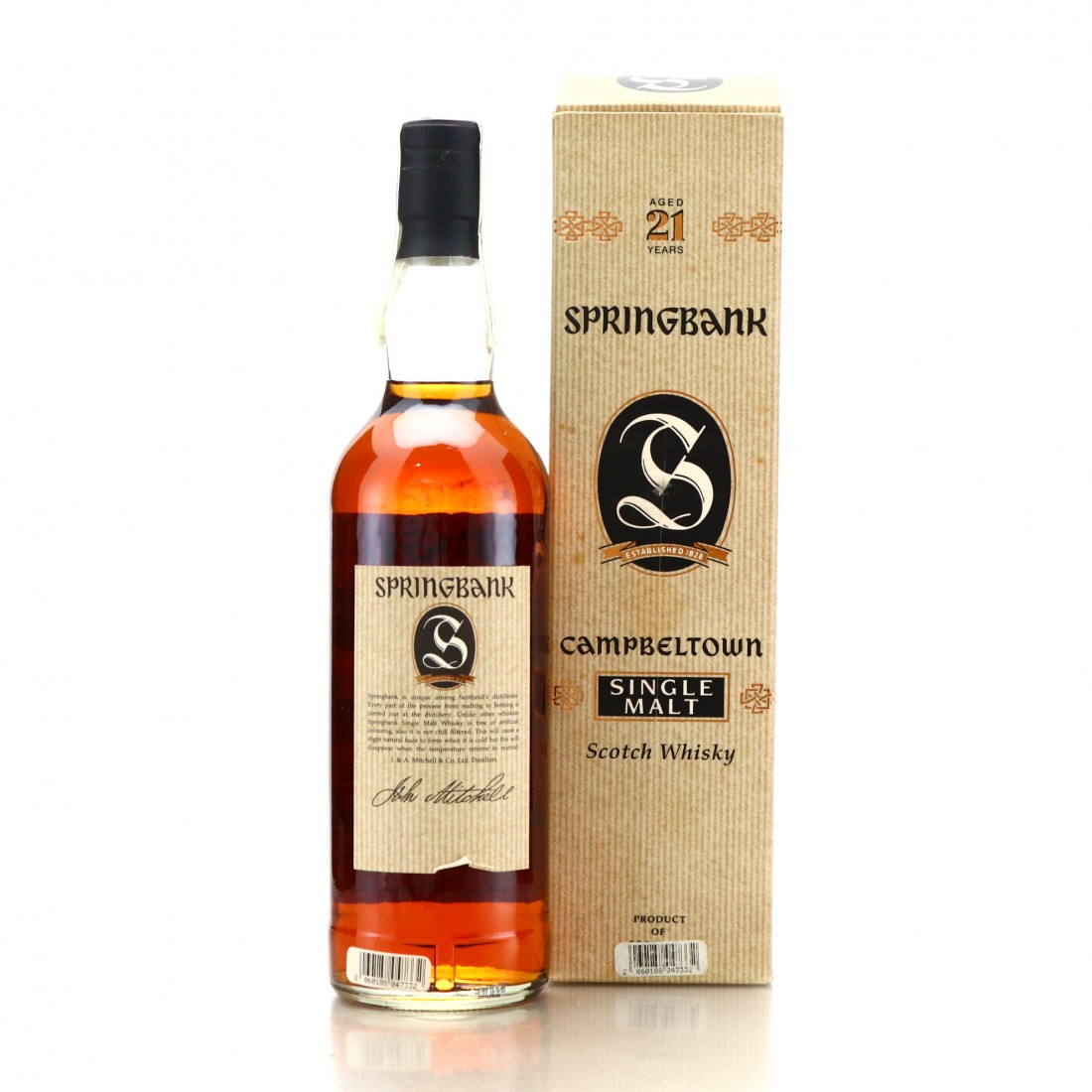 Springbank 21 Year Old 2001 Release | Whisky Auctioneer