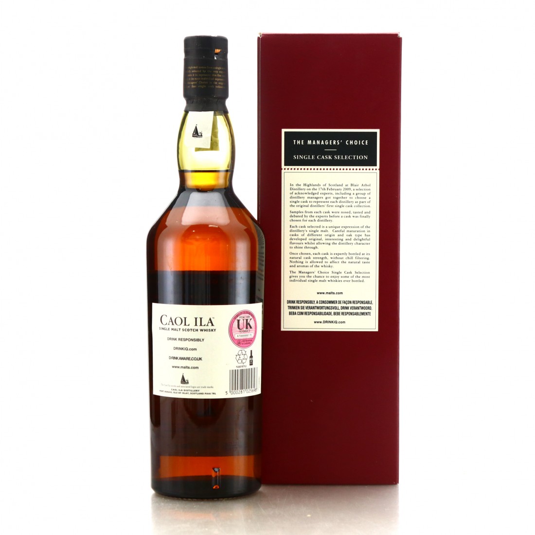 Caol Ila 1997 Managers' Choice | Whisky Auctioneer
