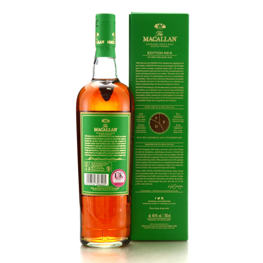 Macallan Edition No.4 / Edrington & Maxxium Staff | Whisky Auctioneer