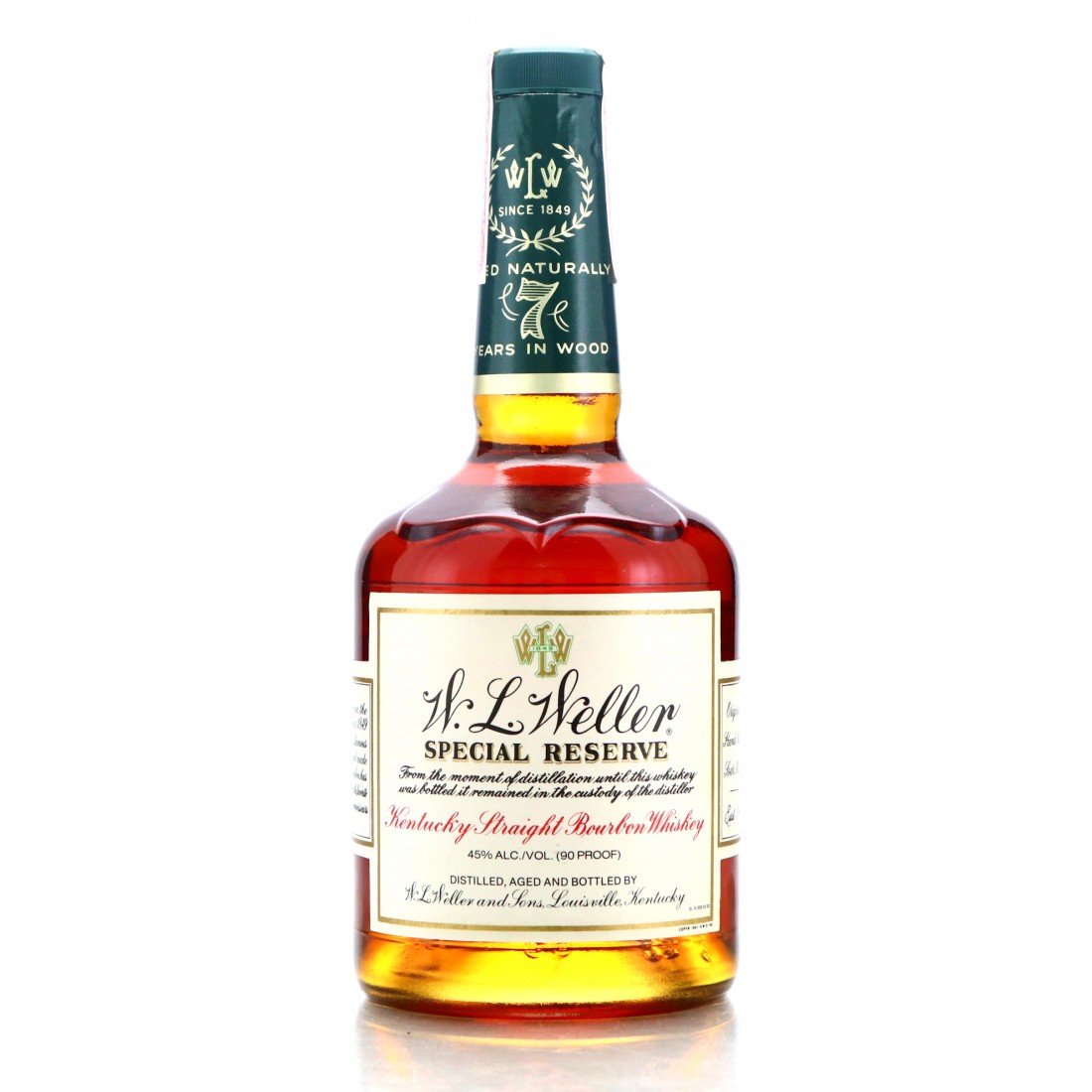 W.L. Weller 7 Year Old Special Reserve 1989 / Stitzel-Weller | Whisky ...