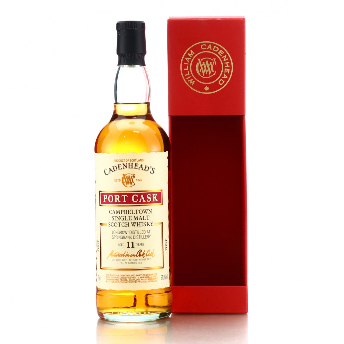 Longrow 2007 Cadenhead's 11 Year Old Port Cask | Whisky Auctioneer