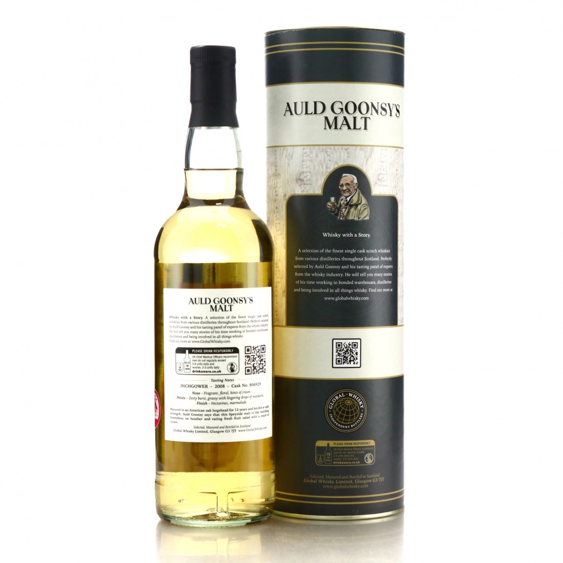 Inchgower 2008 Auld Goonsy's 12 Year Old | Whisky Auctioneer