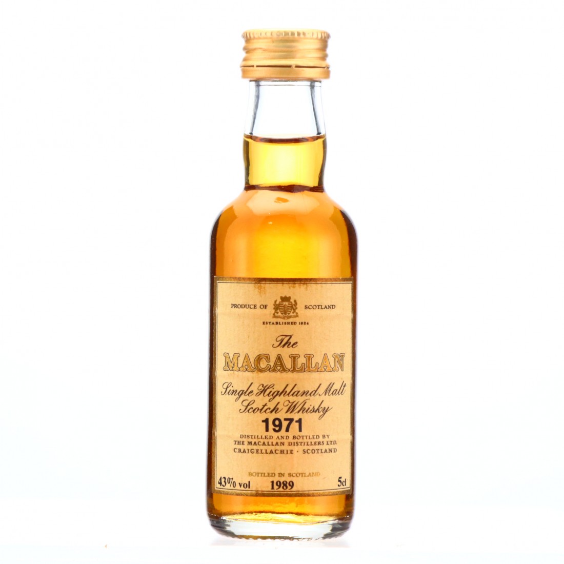 Macallan 1971 Miniature | Whisky Auctioneer
