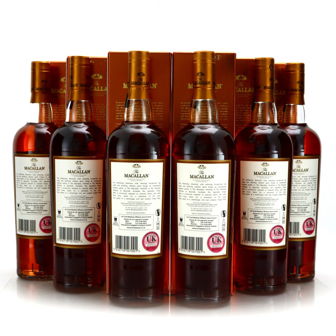 Macallan 10 Year Old 6 x 70cl / Case | Whisky Auctioneer