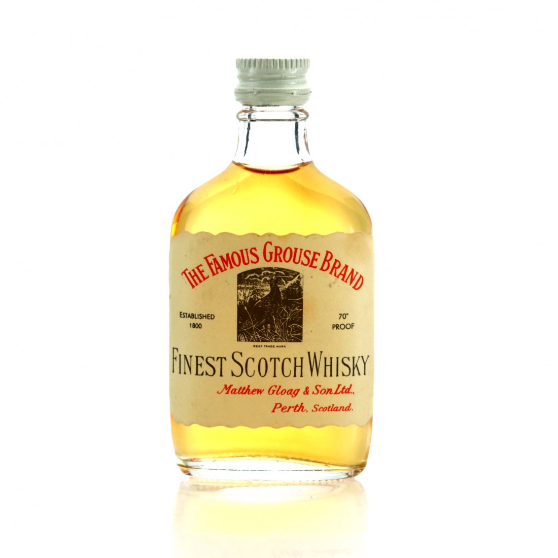 Famous Grouse 1960s Miniature | Whisky Auctioneer