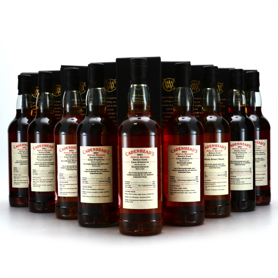 Cadenhead's Shop Collection 2021 9 x 70cl | Whisky Auctioneer
