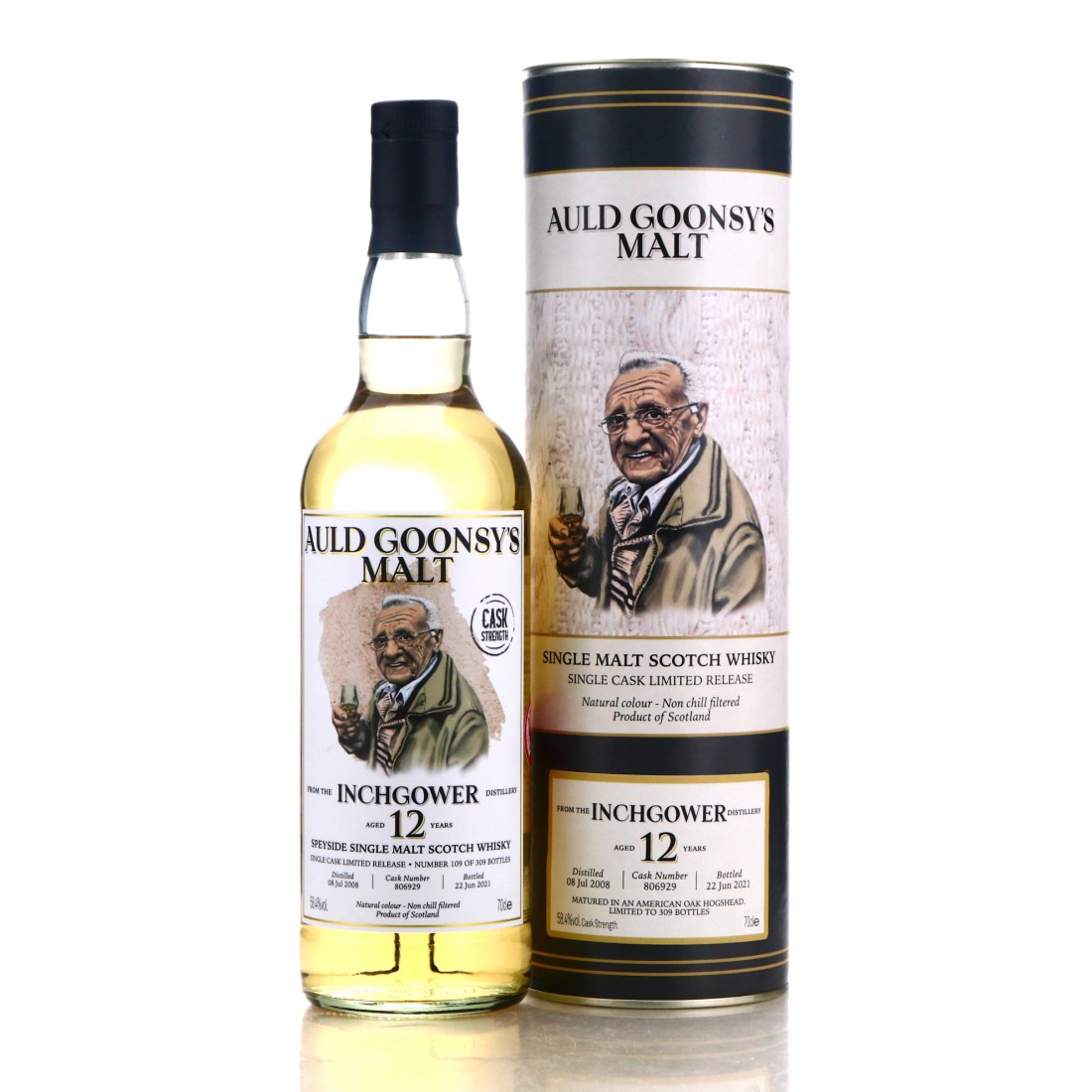 Inchgower 2008 Auld Goonsy's 12 Year Old | Whisky Auctioneer