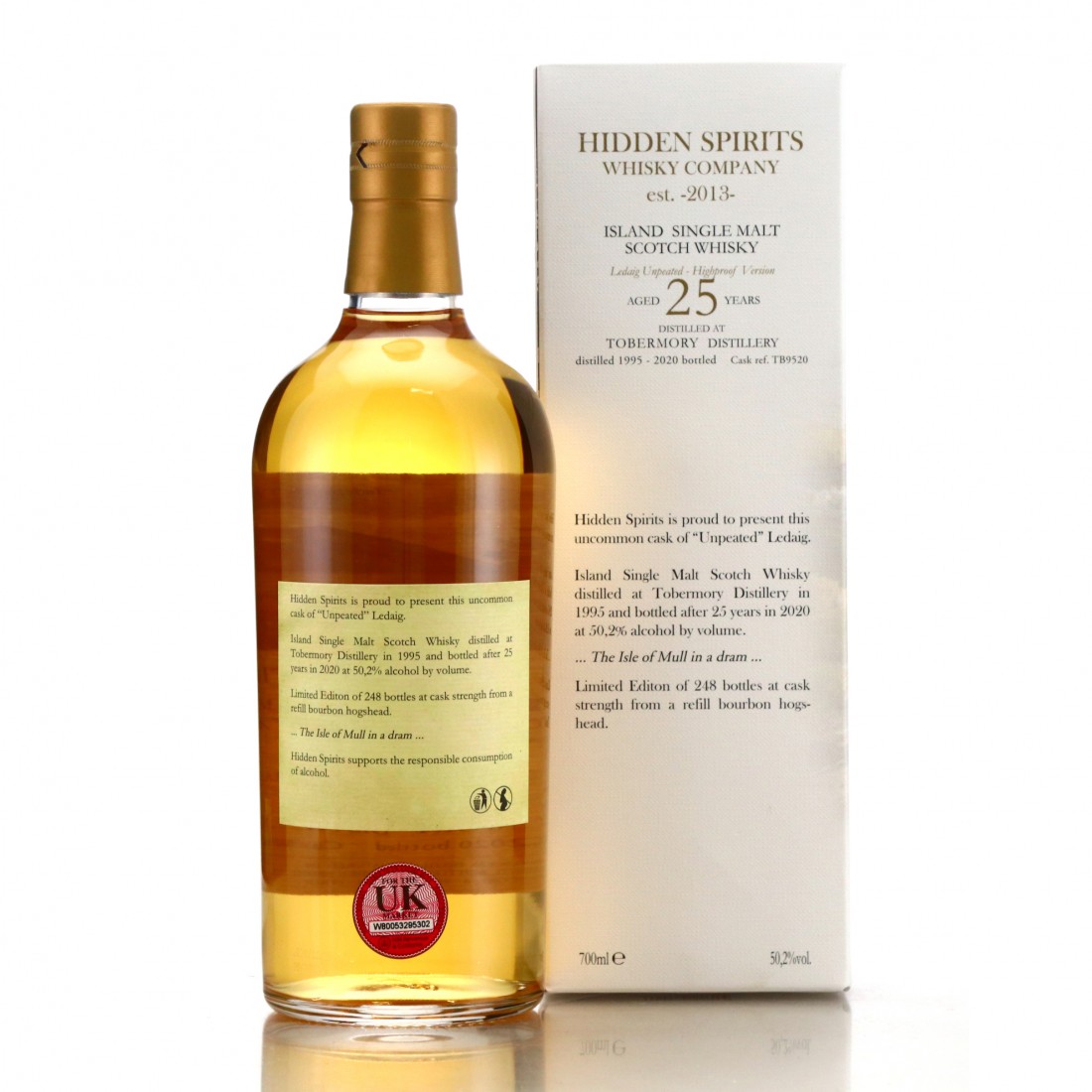 Tobermory 1995 Hidden Spirits 25 Year Old | Whisky Auctioneer
