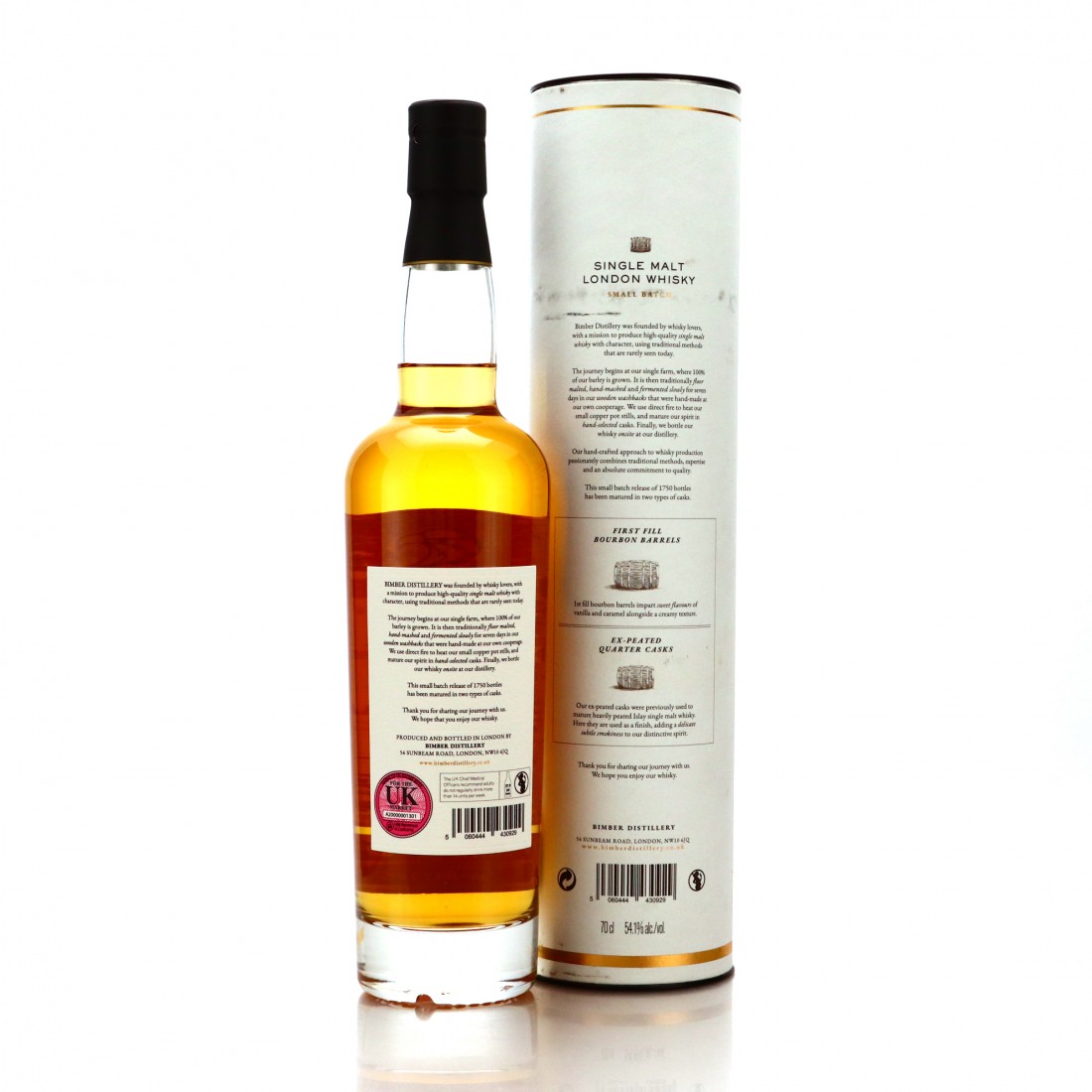 Bimber Peated Cask Finish Small Batch #1 | Whisky Auctioneer